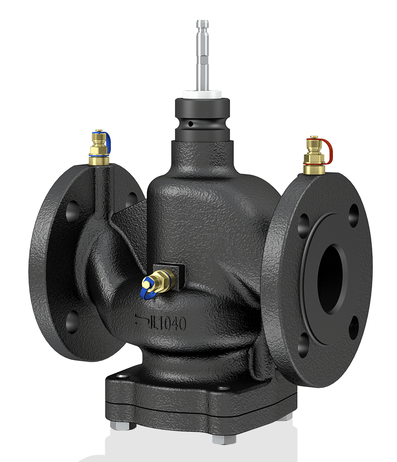 2-way regulating valve for dynamic hydronic balancing, PN 16, Valveco ...